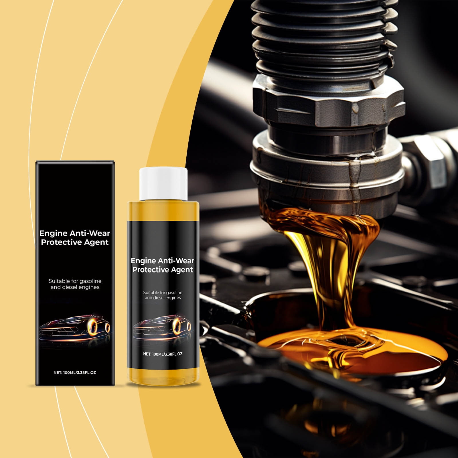 Sales Today Clearance! Gosuguu Engine Protector Oil, High-Efficiency ...