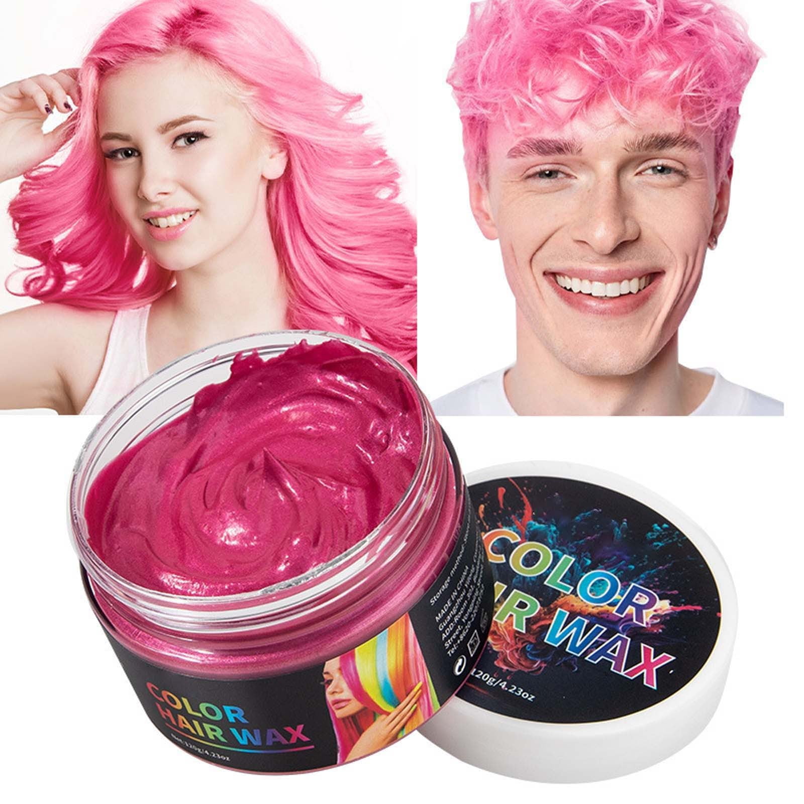 Sales Today Clearance! Hair Coloring Wax, Natural Color Wax Pomades for ...