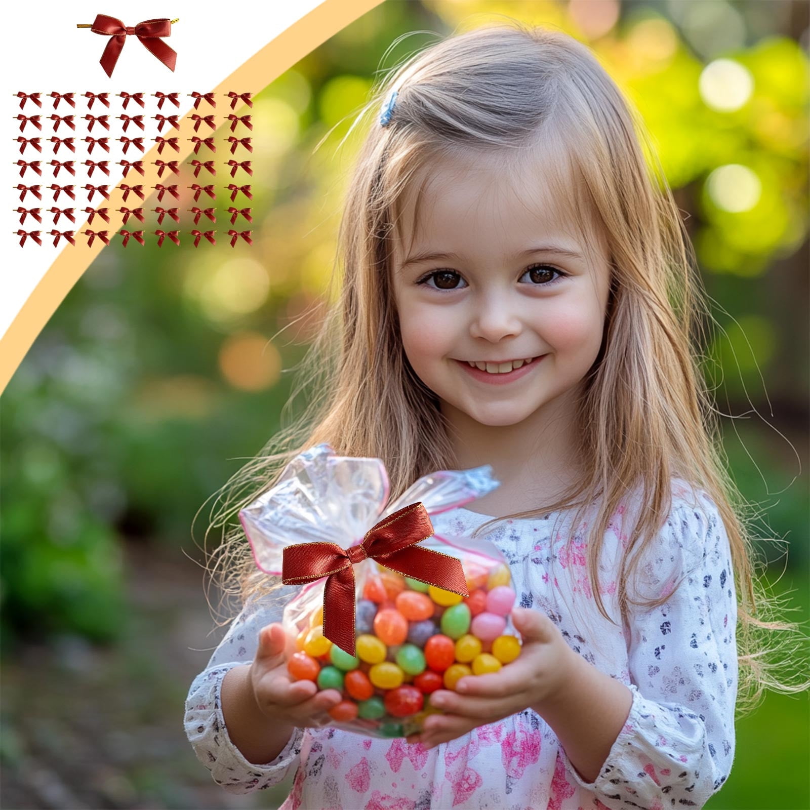 Sales Today Clearance! Hand-Typed Ribbon Bow for Cake Packaging ...