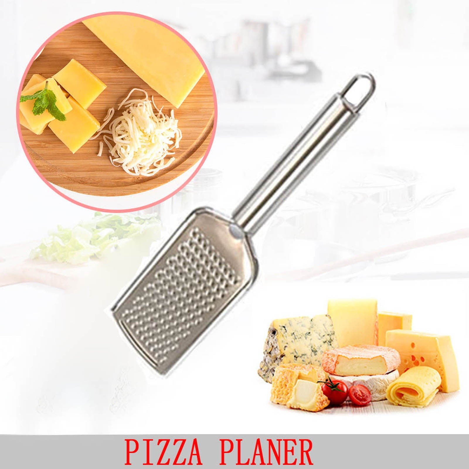 Sales Today ! Handheld Cheese Grater,Stainless Steel Zester for Kitchen ...