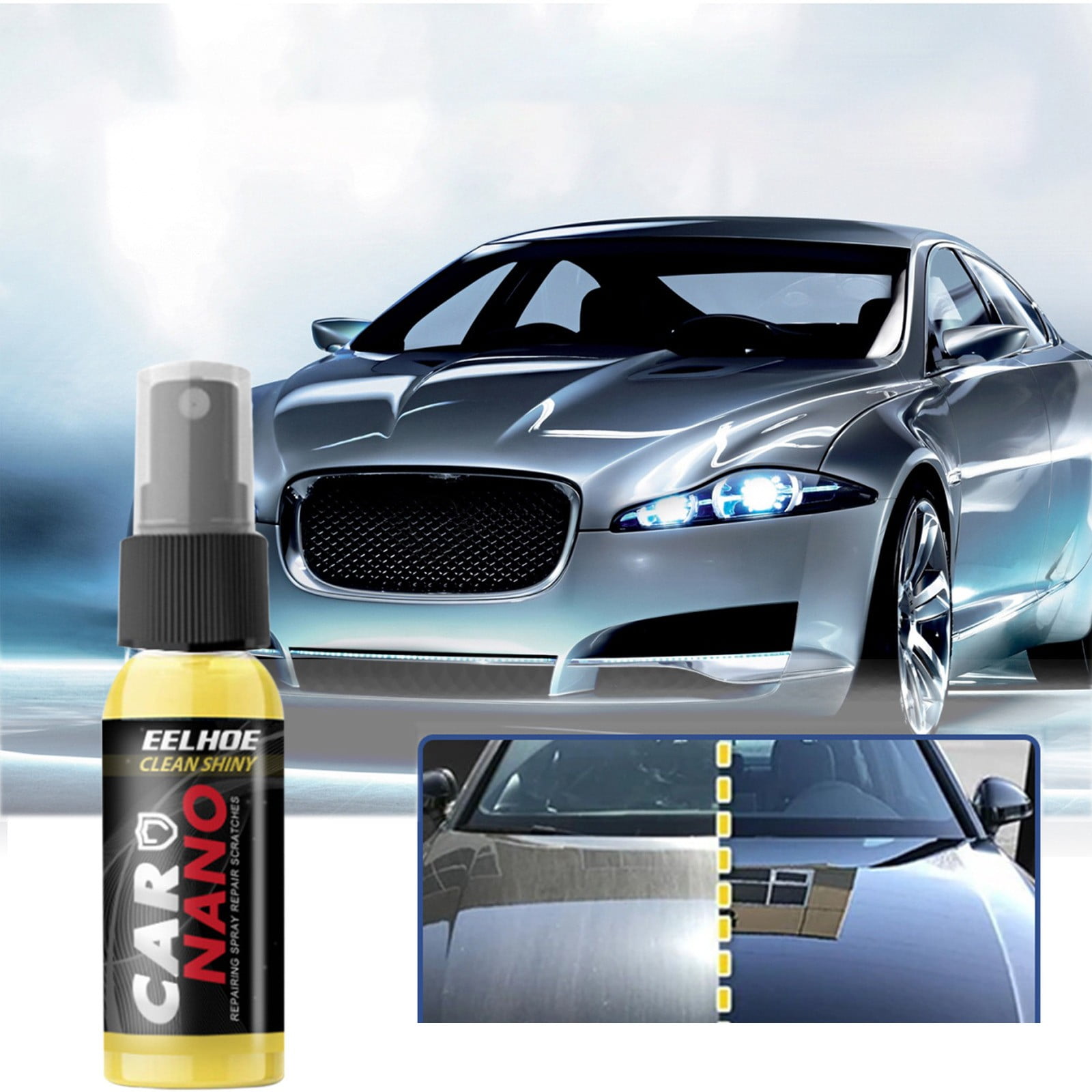 Sales Today Clearance! High Protection Ceramic Coating Spray, Crystal Ceramic Coating for Cars ...