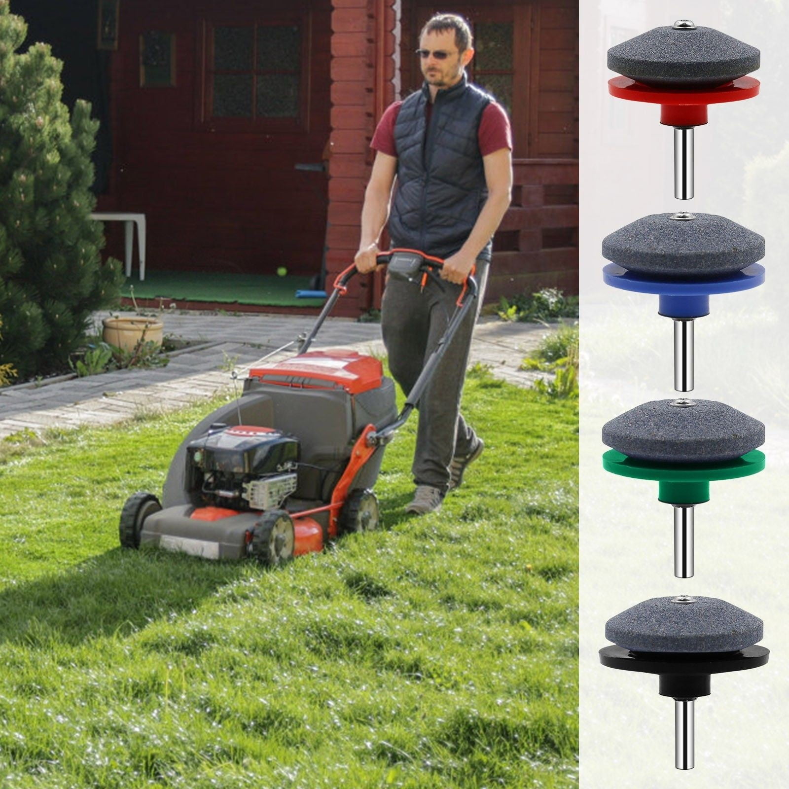 Sales Today Clearance! Lawnmower Blade Sharpener, 2025 Model Mower ...