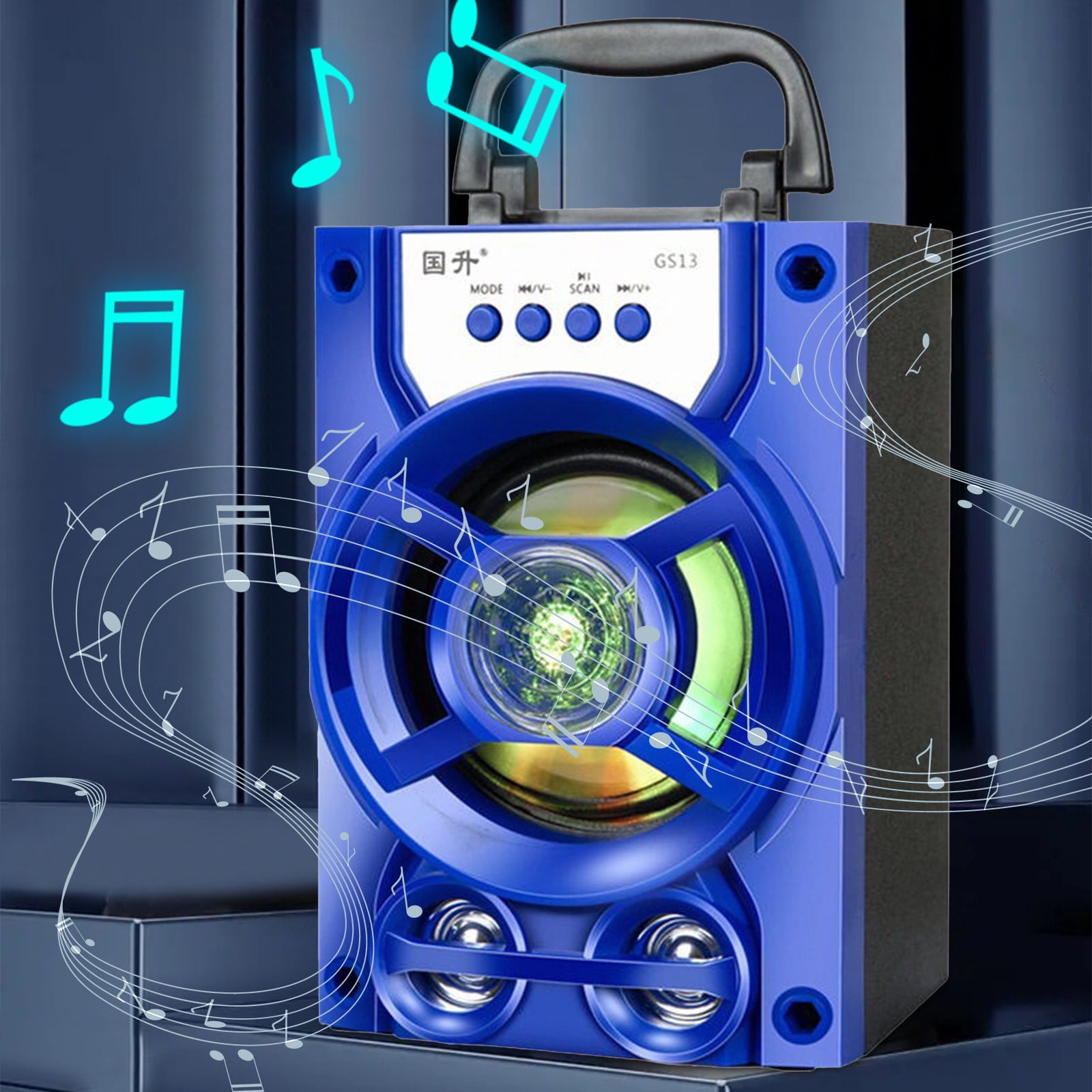 Sales Today Clearance! Microphone Audio Integrated Portable Bluetooth ...