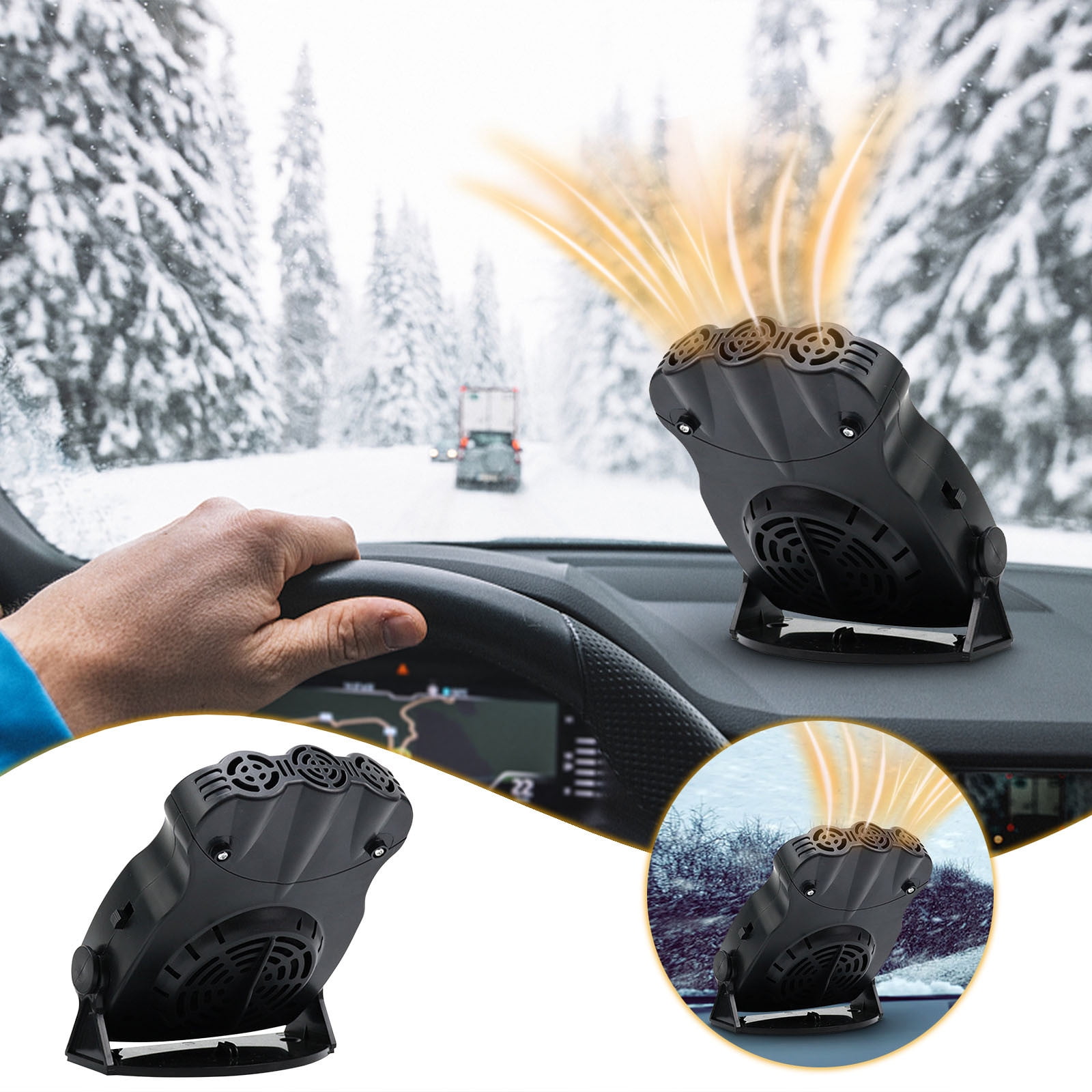 Sales Today Clearance! Multifunctional Car Mounted Heater, 12V Portable ...