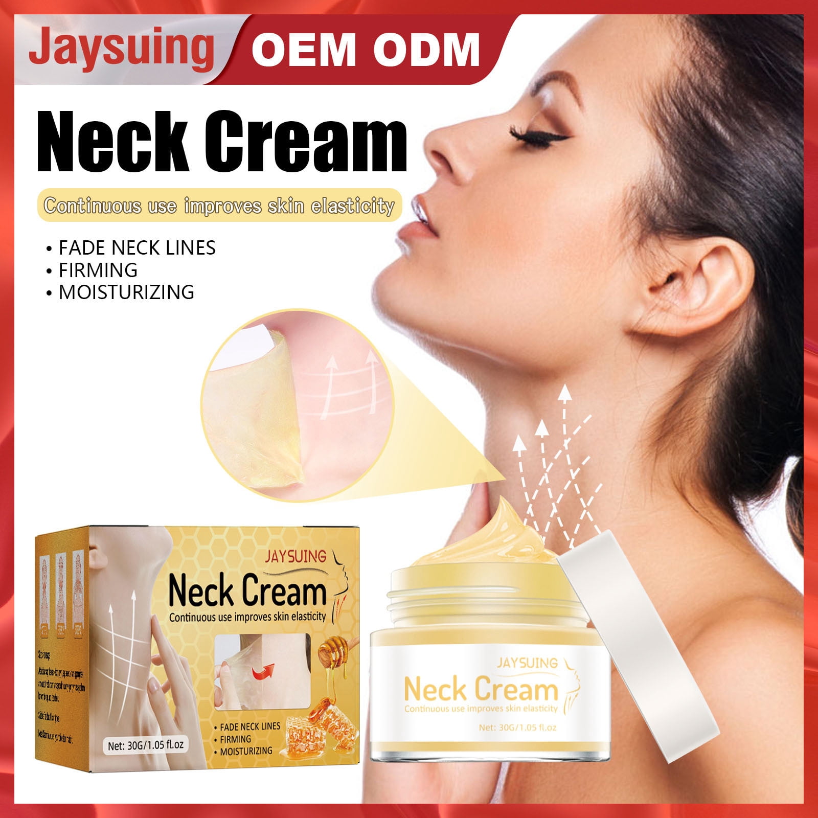 Sales Today Clearance! Neck Cream,Fade And Neck Lines,, White ...