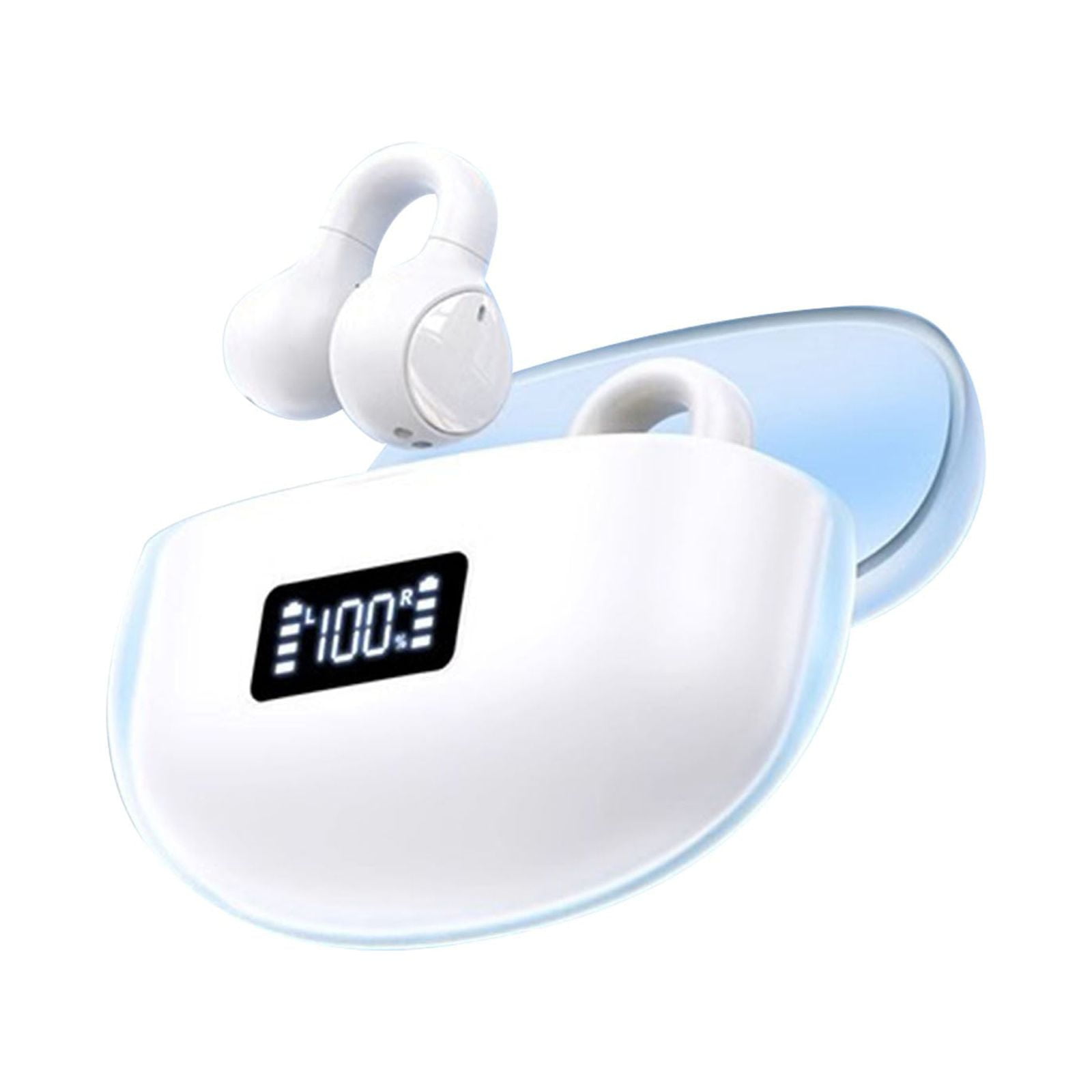 Sales Today Clearance Nrmrqz Bluetooth Earphone Clip Type Non In Ear 5. ...