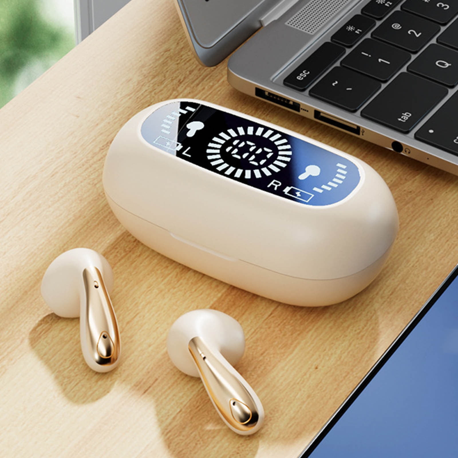 Sales Today Clearance Nrmrqz True Wireless Bluetooth Headset, Half In ...