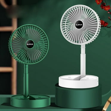 RyanK Clearance Fans Portable Retractable Fan 3-speed Desktop Fan ...