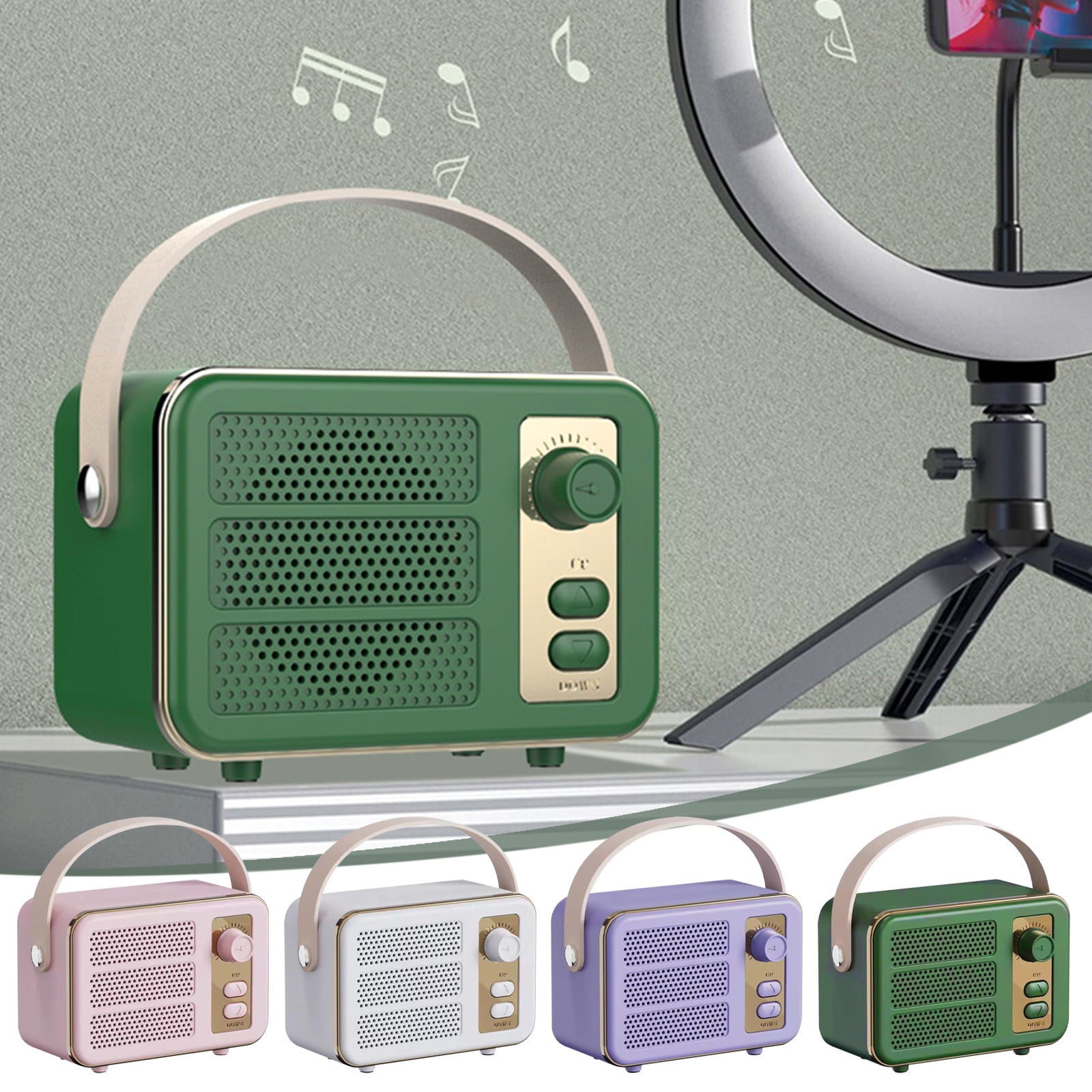 Sales Today Clearance! Retro Wireless Bluetooth Speaker, Mini Portable ...