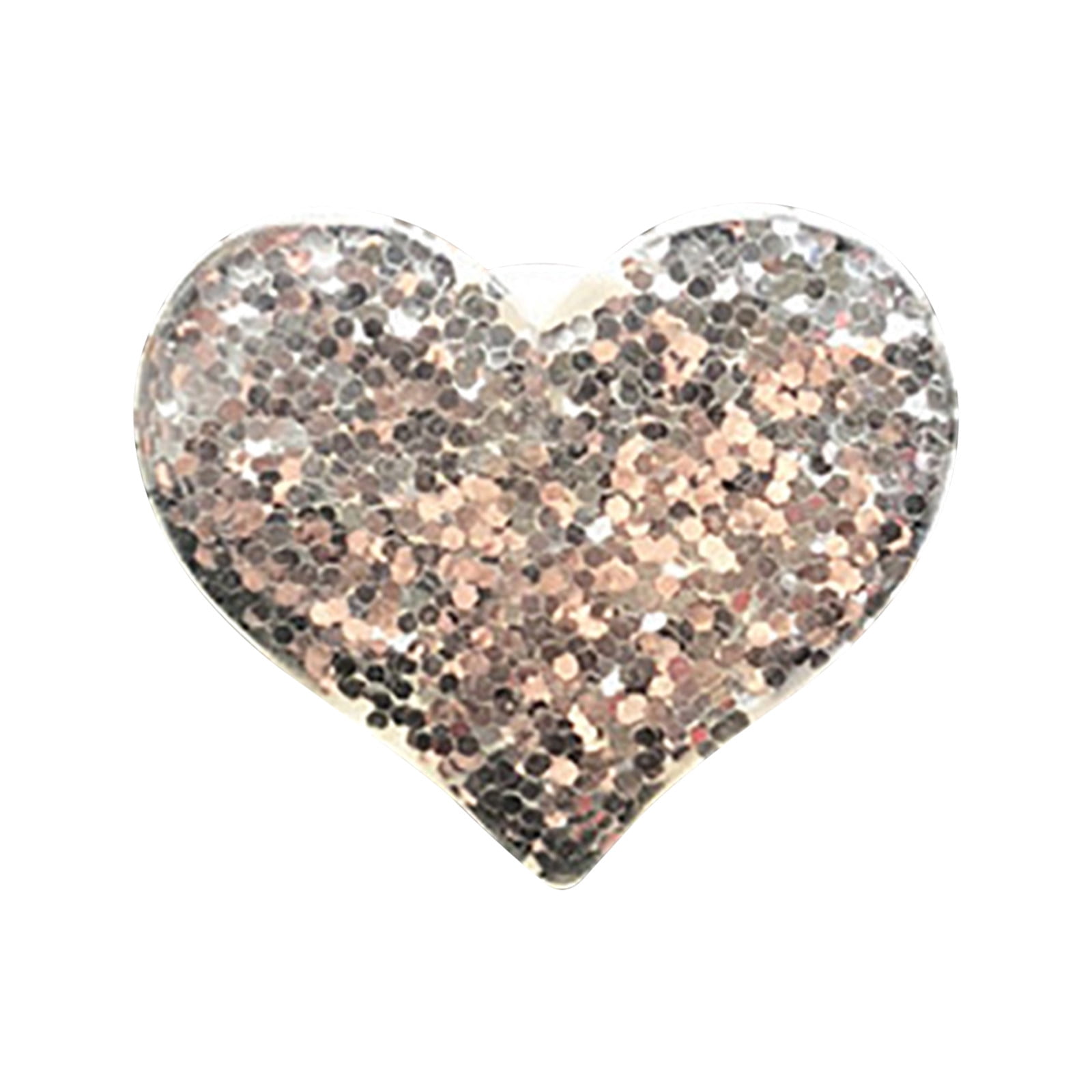 Sales Today Clearance! Shiny Acrylic Heart Shape Car Perfume Clip ...