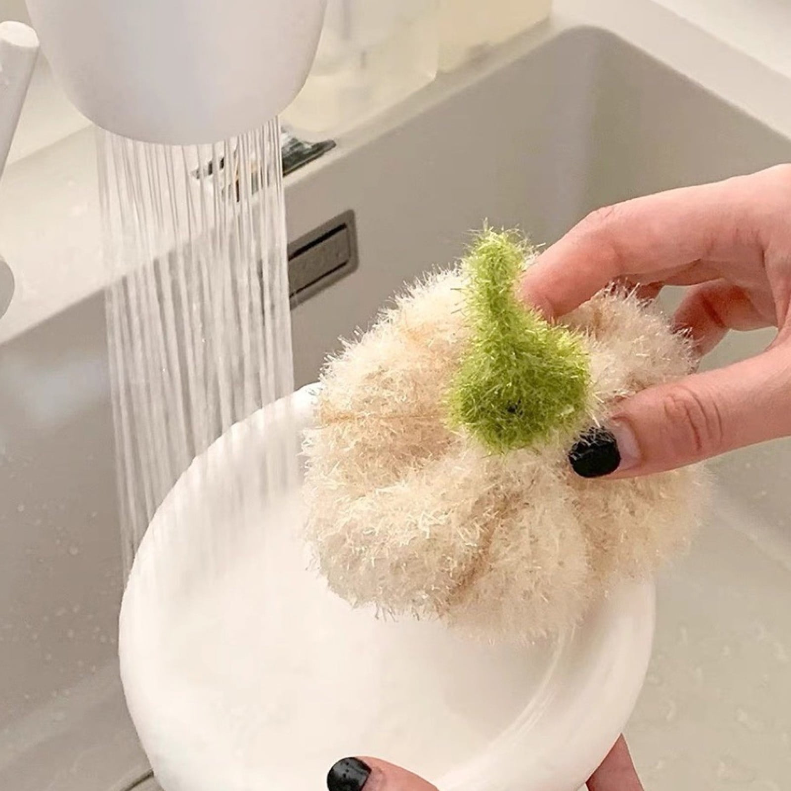 Sales Today Clearance! Topliu Lightweight Garlic Shape Kitchen Sponge ...