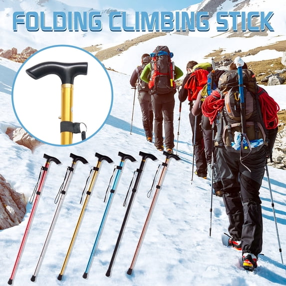 Pack Hiking or Walking Sticks - Strong Lightweight - Walmart.com