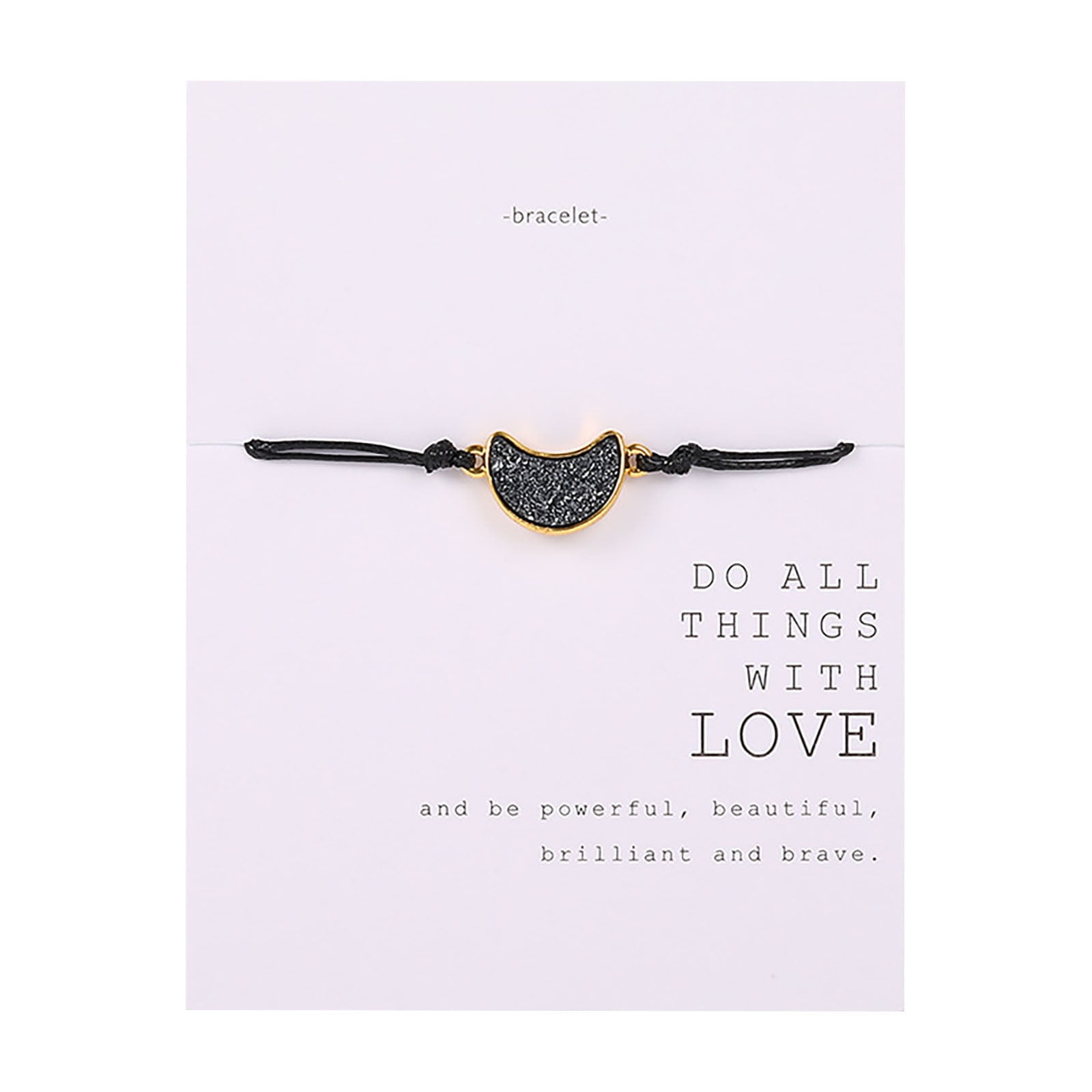 Sales Today Clearance! Women Card Bracelet, European Blessing Card ...