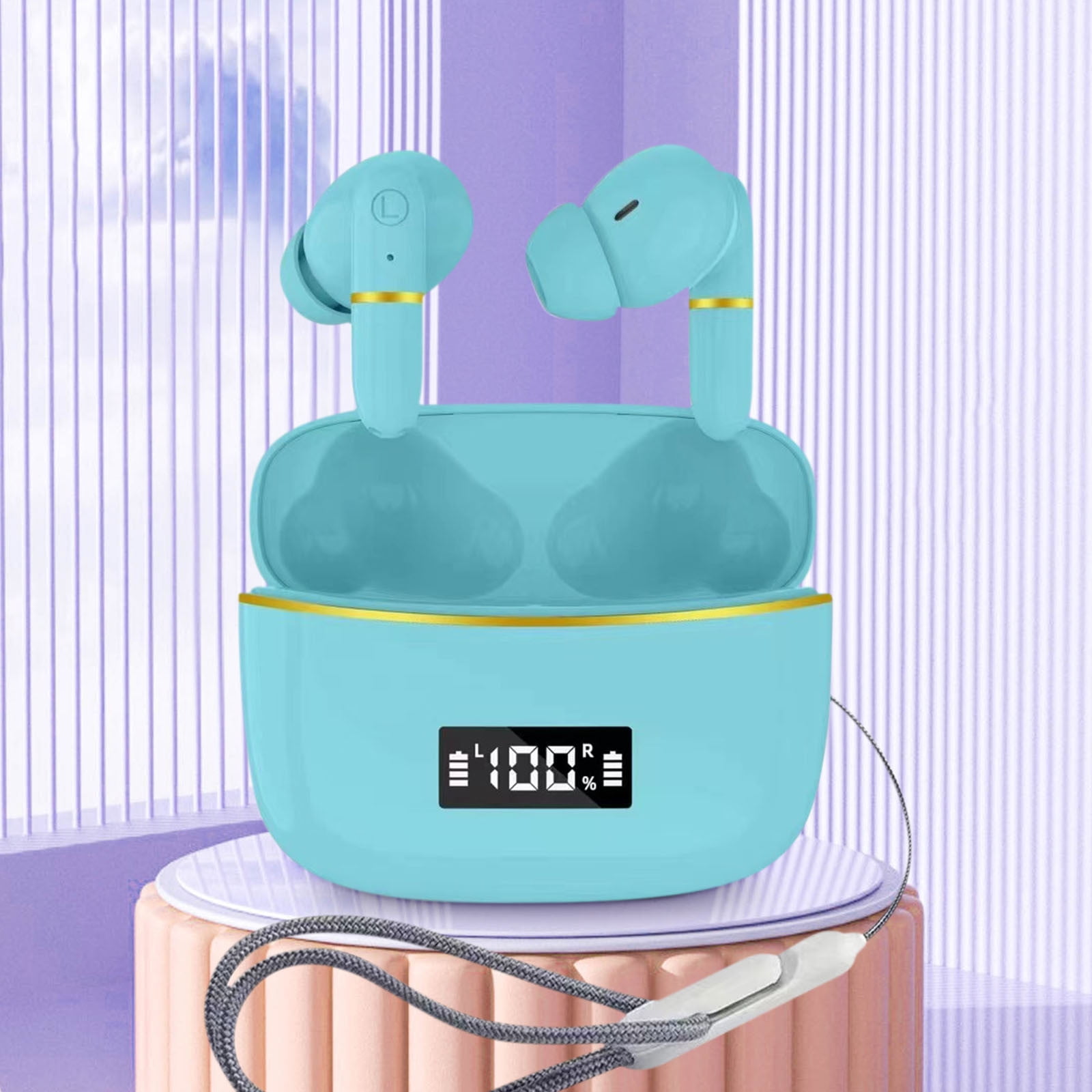 Sales True Wireless Deep Bass Sound Earbuds, Bluetooth 5.2, Water ...