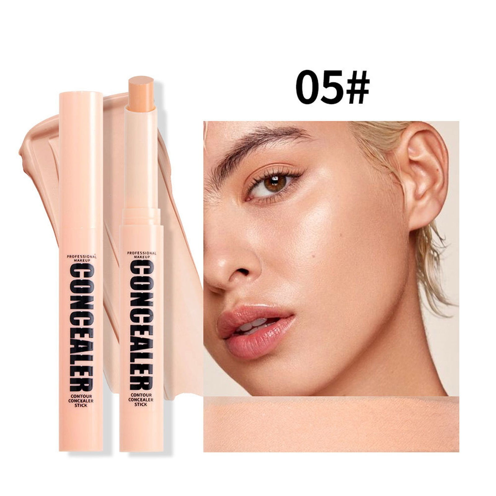 Sales today Clearance!DHALL Face Makeup Natural Shadow Stick Mark Cover ...
