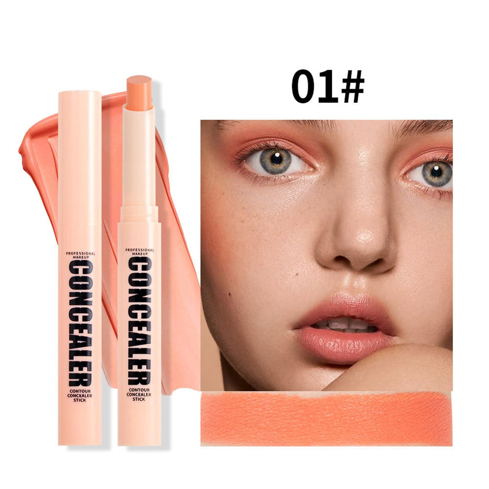 Sales today Clearance!DHALL Face Makeup Natural Shadow Stick Mark Cover ...