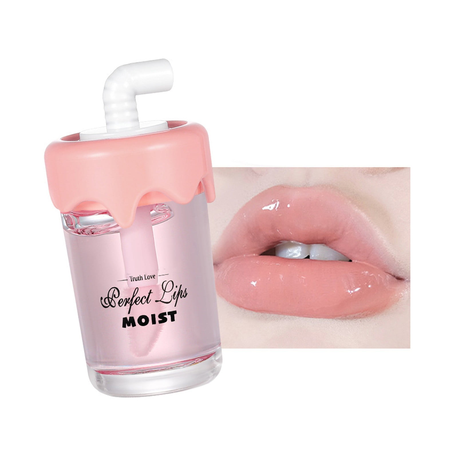 Sales today Clearance!DHALL Fruit Lip Oil Makeup Moisturizing Lip Balm ...