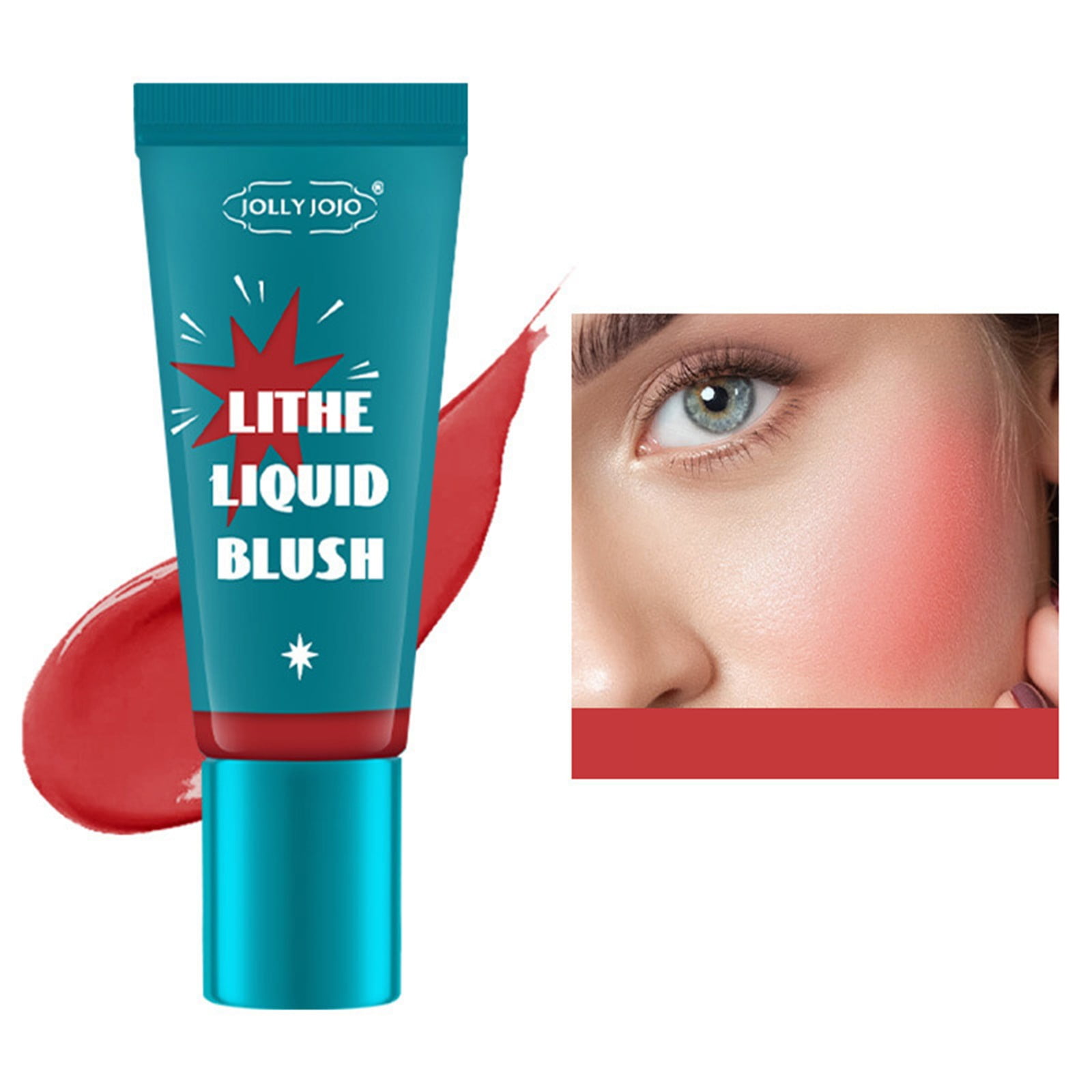 Sales today Clearance!DHALL Liquid Powder Blusher Facial Brightening ...