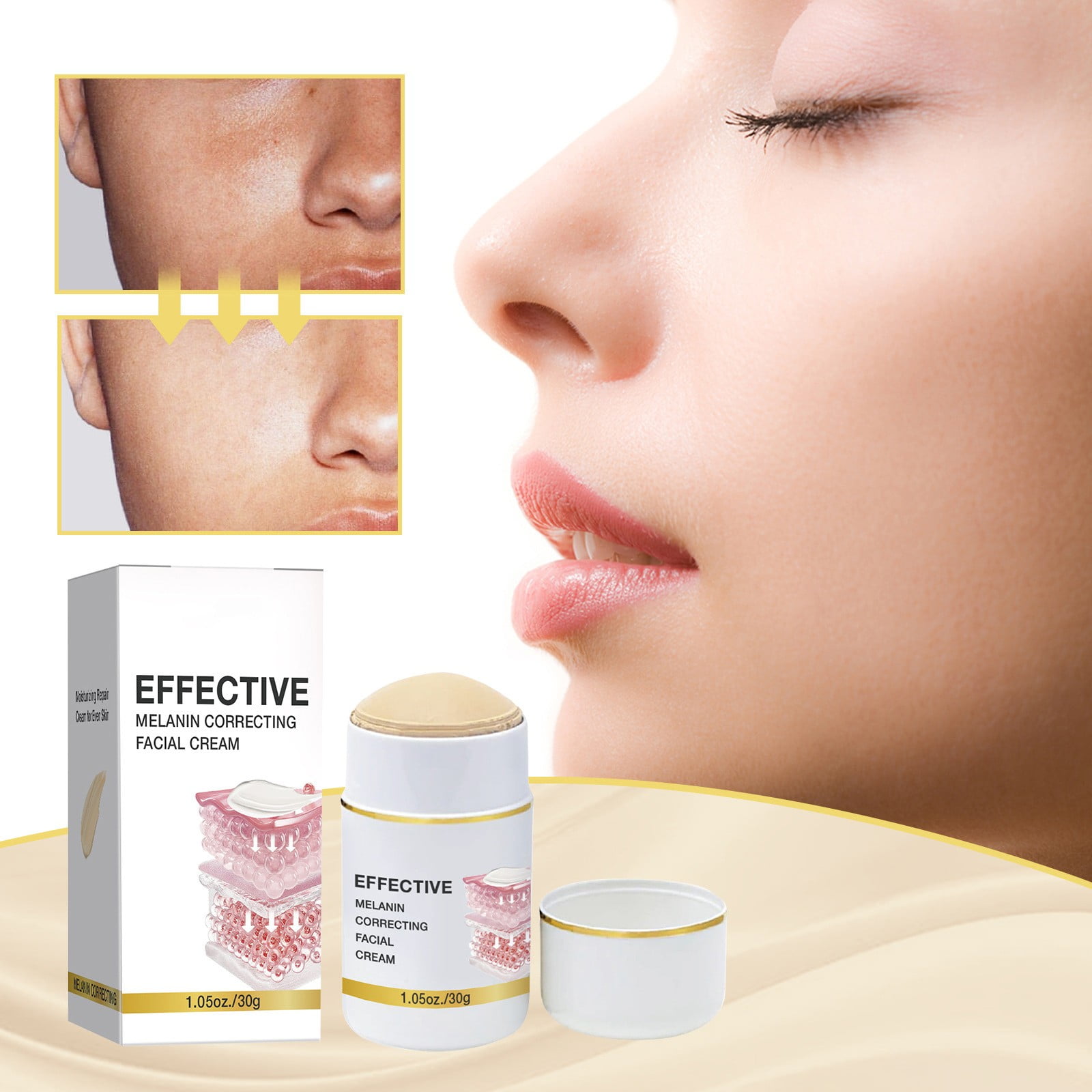 Sales today Clearance!DHALL Melanin Correcting Moisturizing For Even ...