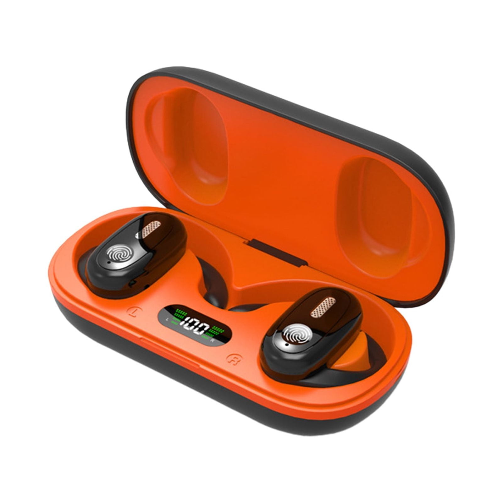 Open Ear Clip Wireless Earbuds Bluetooth 5.4, Lightweight Comfort ...