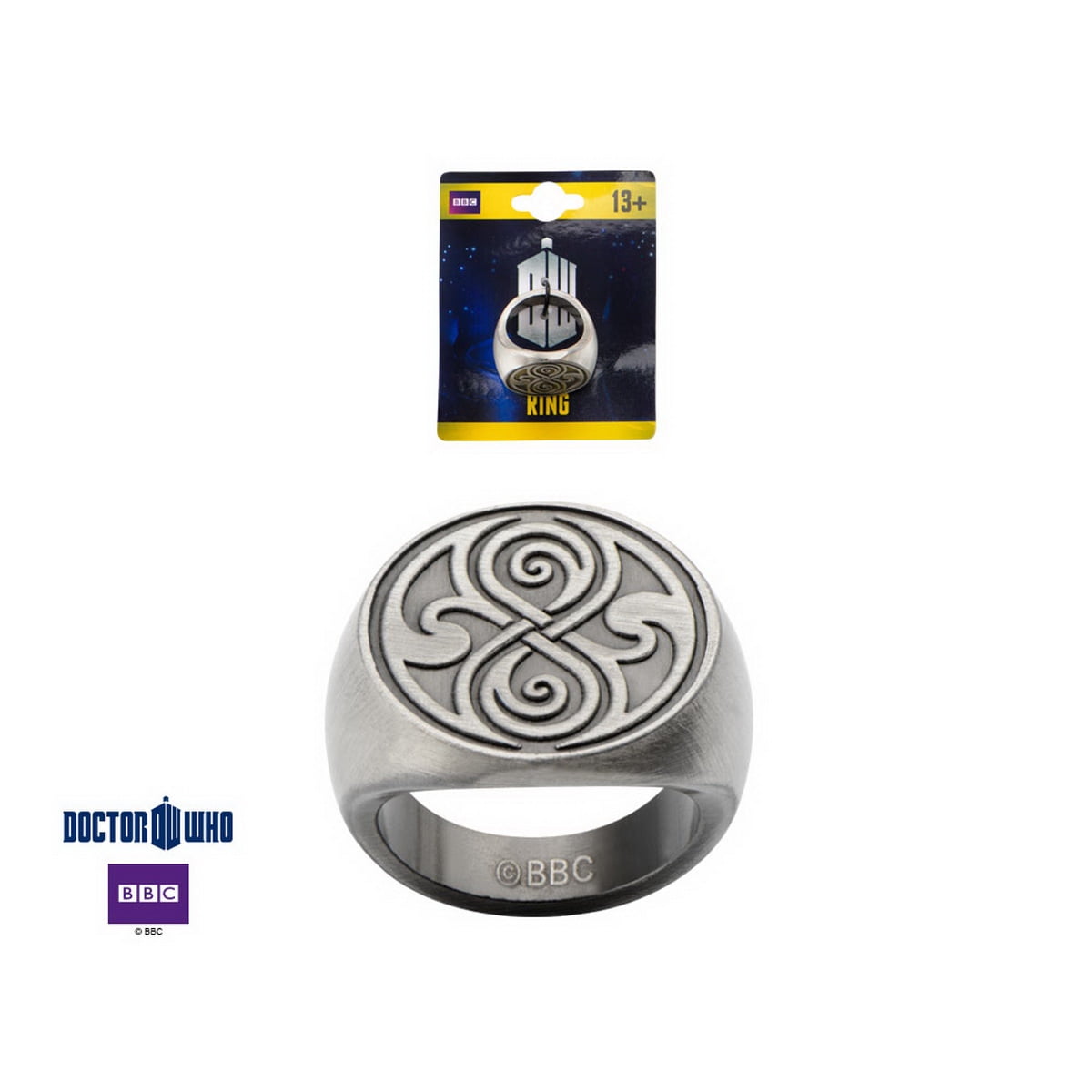 SalesOne LLC Dr. Who Seal of Rassilon Ring Size 8 Male - Walmart.com