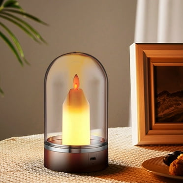 LED Dimmable Table Lamp, Rechargeable, 4000mAh, 240LM, Gold, 2 Pack ...