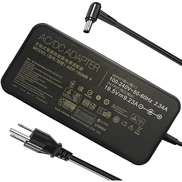 Salf Laptop Charger Fit for Asus ADP-180MB F Charger Asus Rog G75VW ...