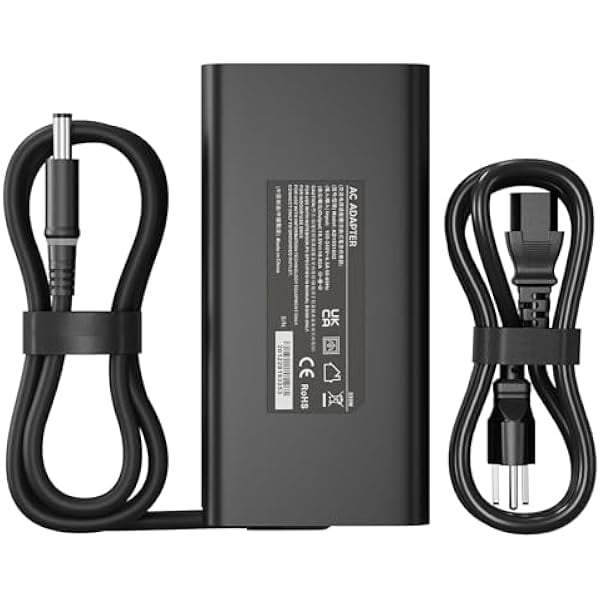 Salf Slim 330W Laptop Charger for DELL Alienware M17 M18X X17 X51 m16 ...