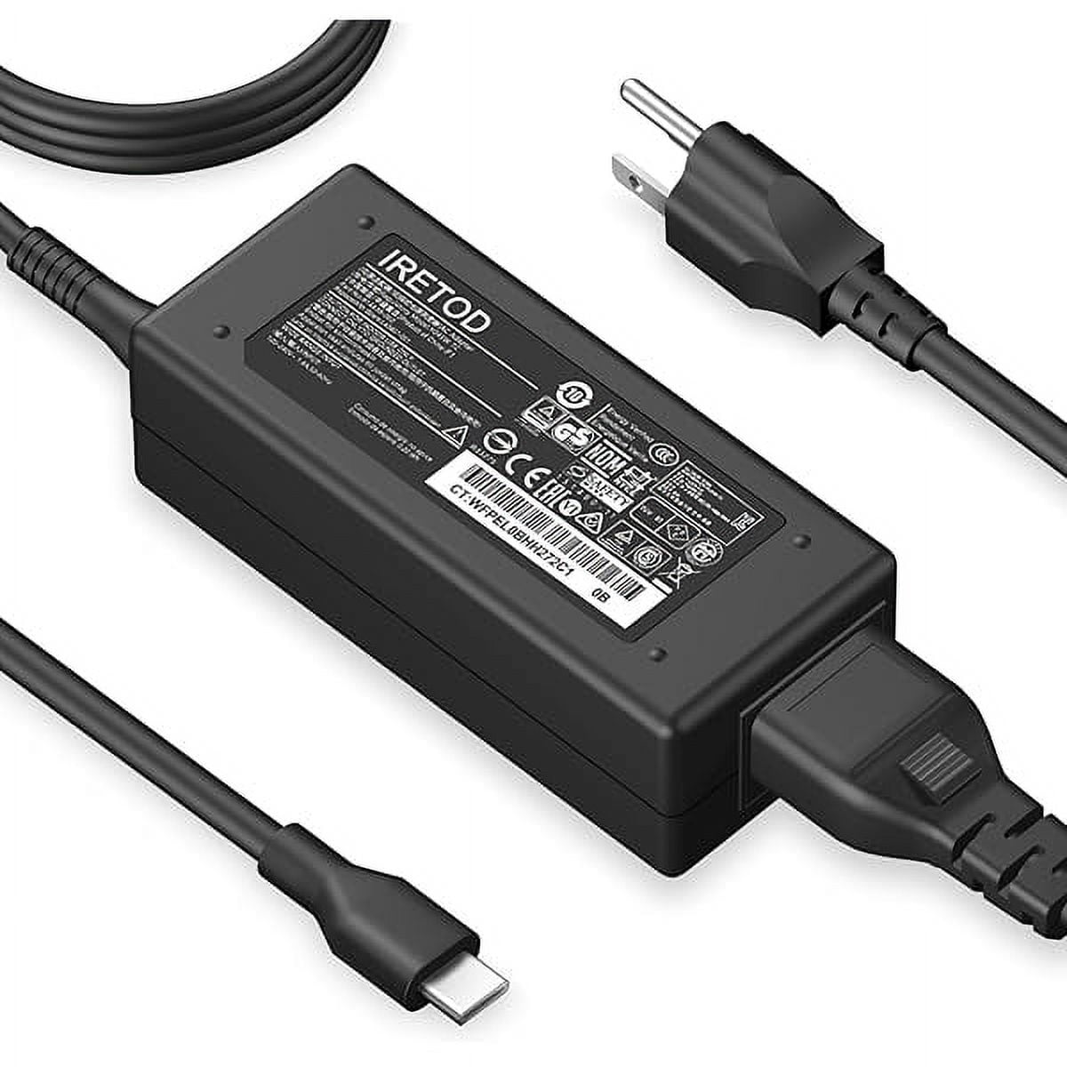 Salf Universal Chromebook Charger USB C Laptop Charger for Lenovo ...
