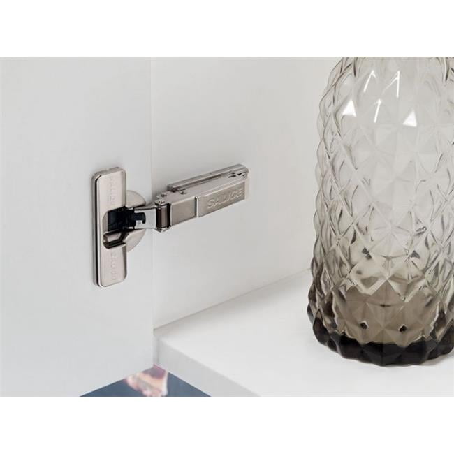 Salice 105 deg Full Overlay Soft Close Dowel Hinge - Titanium - Walmart.com