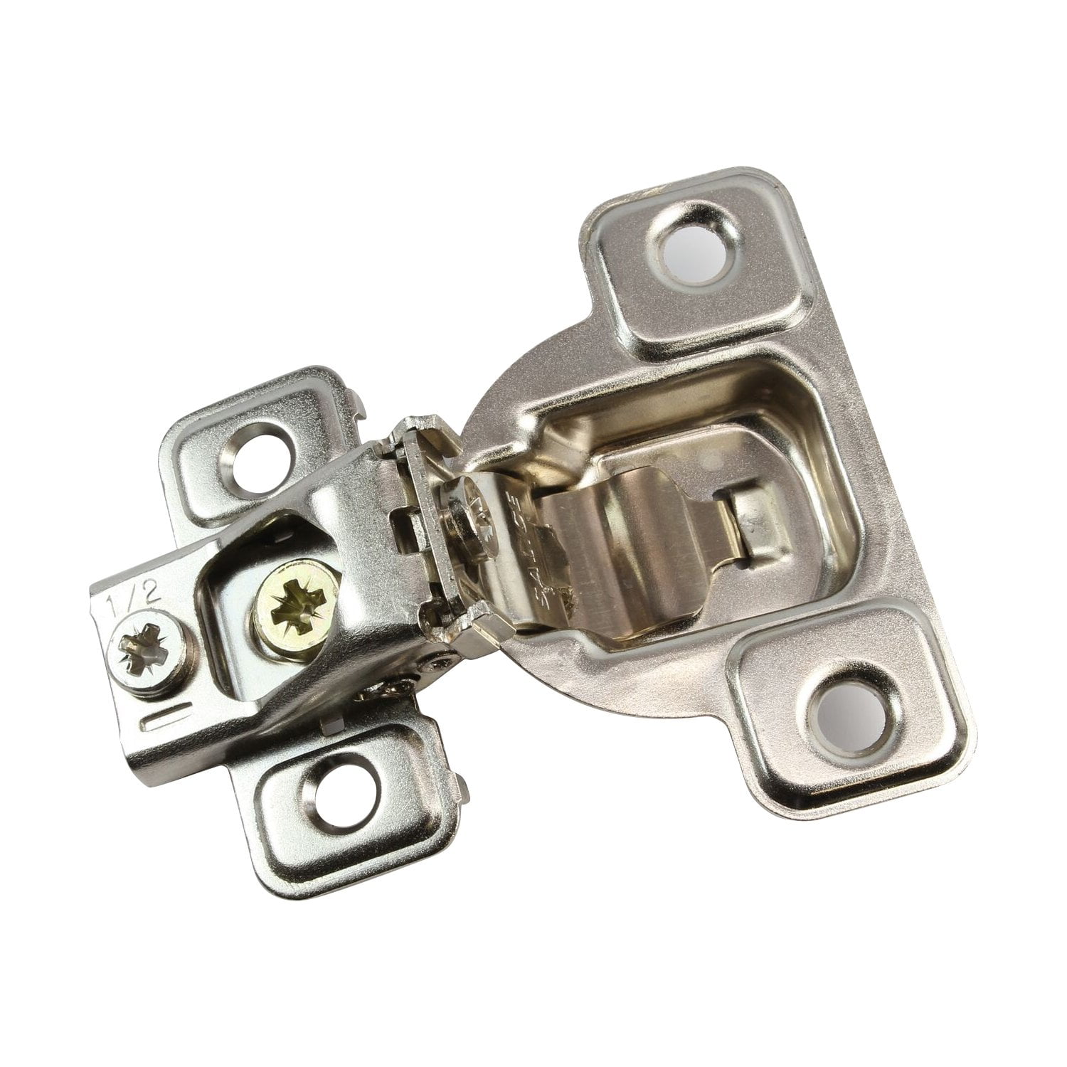 Salice 106 Degree Excenthree 1/2" Overlay Screw On Self Close Cabinet ...