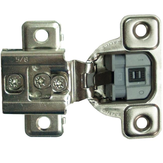 Salice 106 Face Frame Overlay 3-Cam Soft Close Dowel - Walmart.com