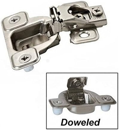 Salice 9/16 Overlay Face Frame 3 Cam Dowels (4 Hinges) - Walmart.com