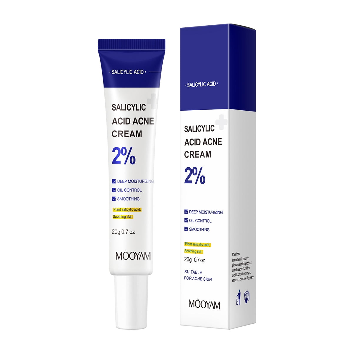 Salicylic Acid Acne Removing Cream Soothes, Lightens Acne Marks, Acne ...