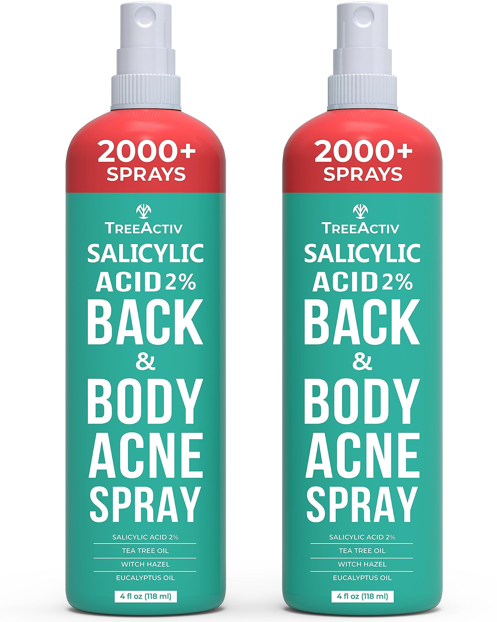 Salicylic Acid Back & SAF21 Body Spray, Back Solution For Women And Men ...
