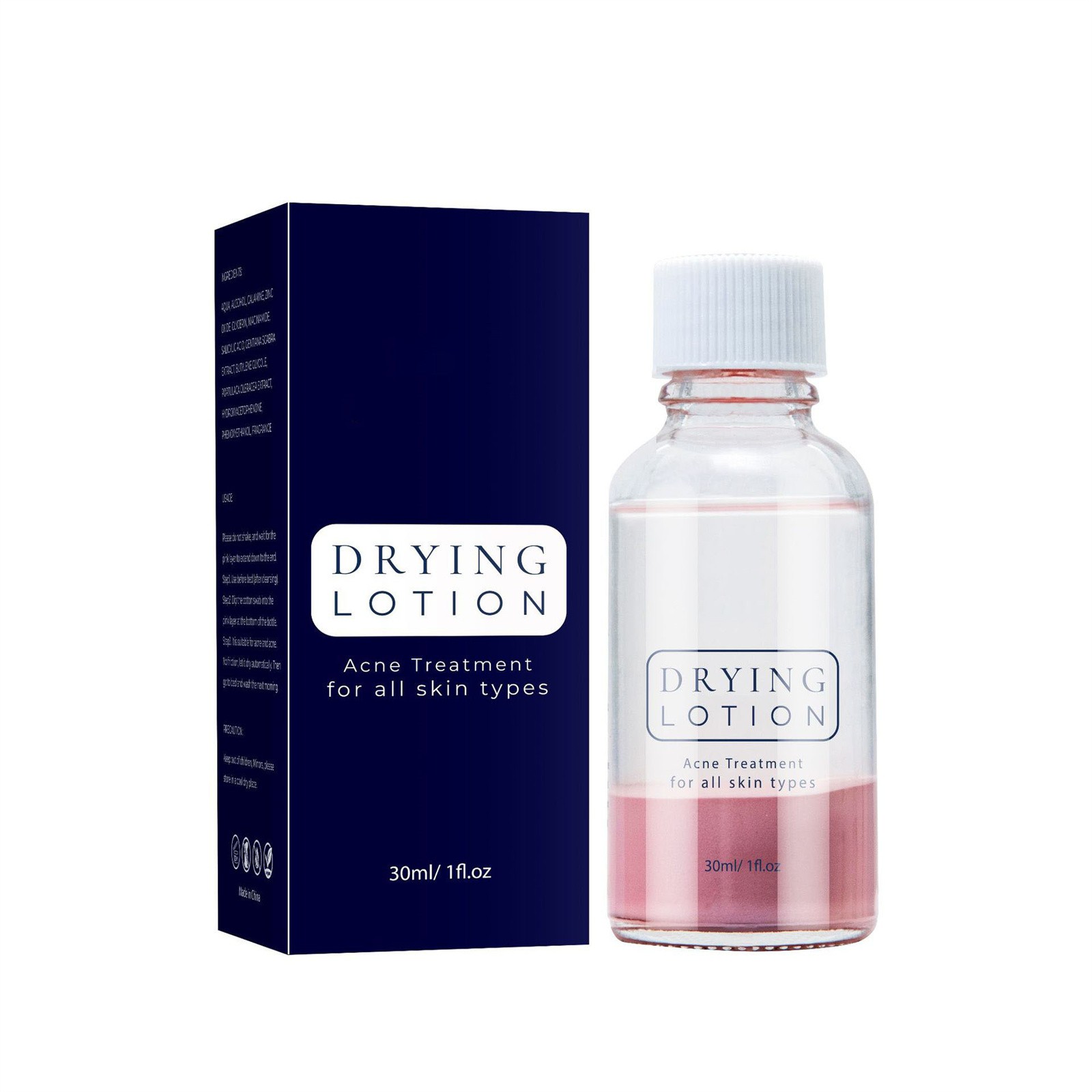 Salicylic Calamine Facial Serum Acne Mild Acne Women's Skin Care Daily ...