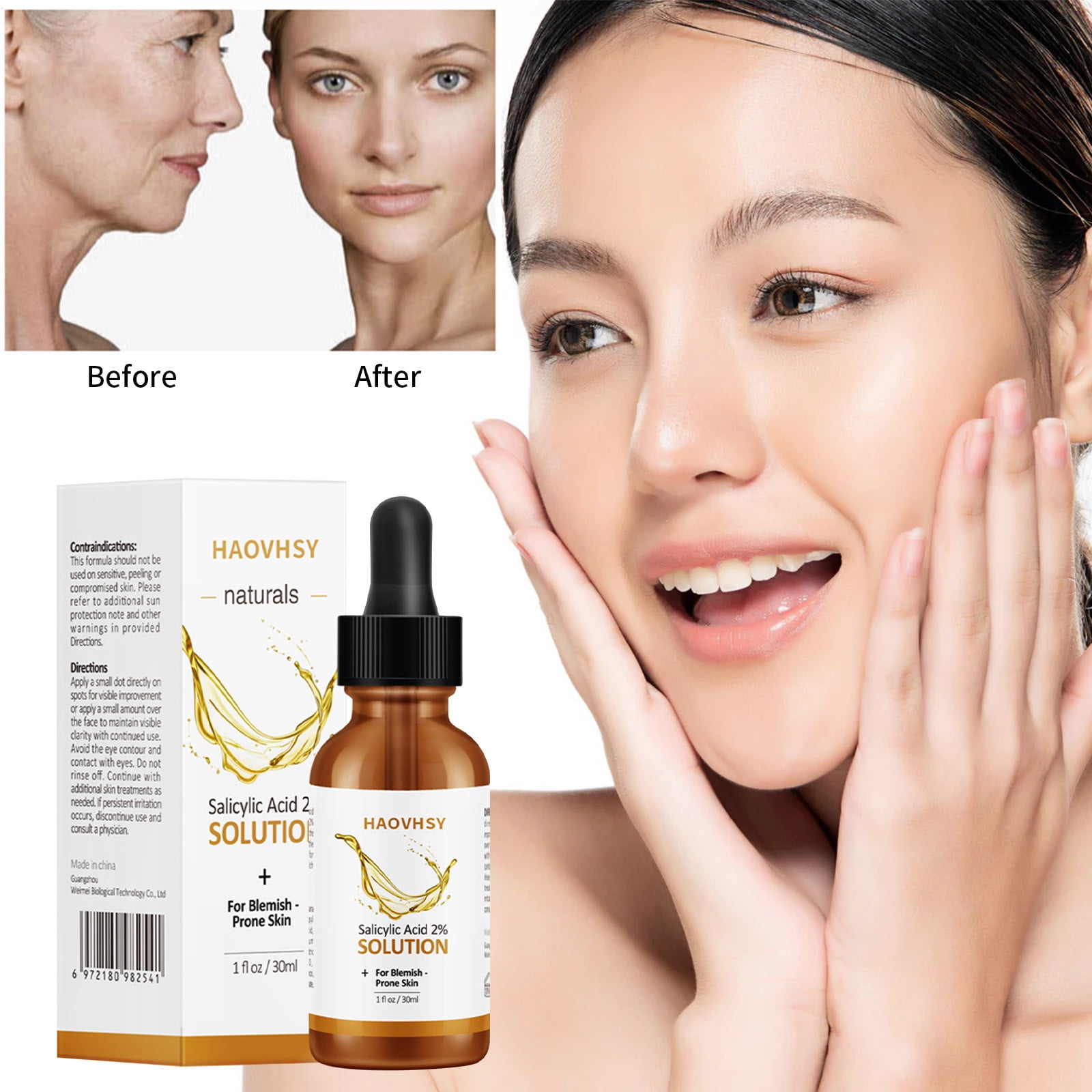Salicylic Oil Control Liquid, Pore Refining Treatment, Oil-Free Formula ...