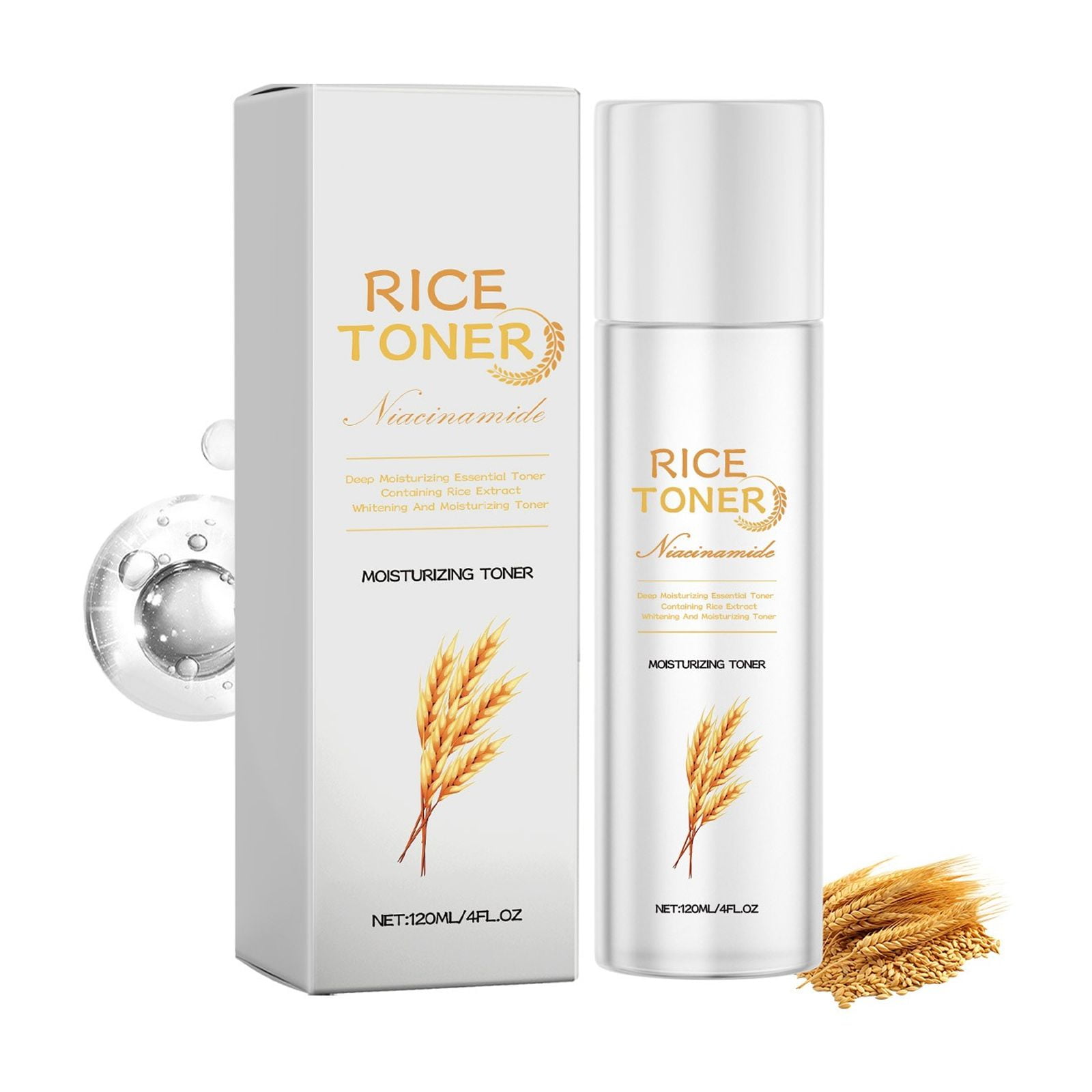 Salicylic Pore Care Toner for All Skin Types Moisturizing Facial Toner with Rice Extracted ...