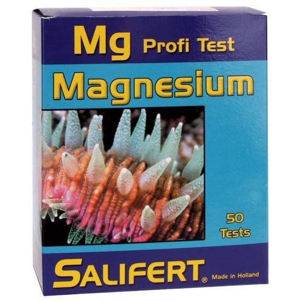 Salifert Magnesium MG Test Kit, Aquarium Testing, 50 Tests - Walmart.com