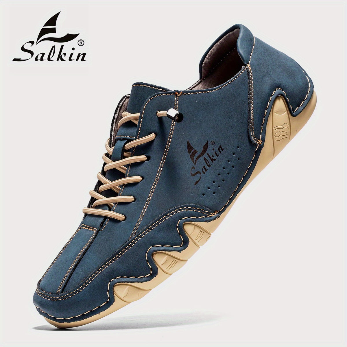 Salin Men's Fashion Casual Shoes with Octopus Palm Sole Handmade ...