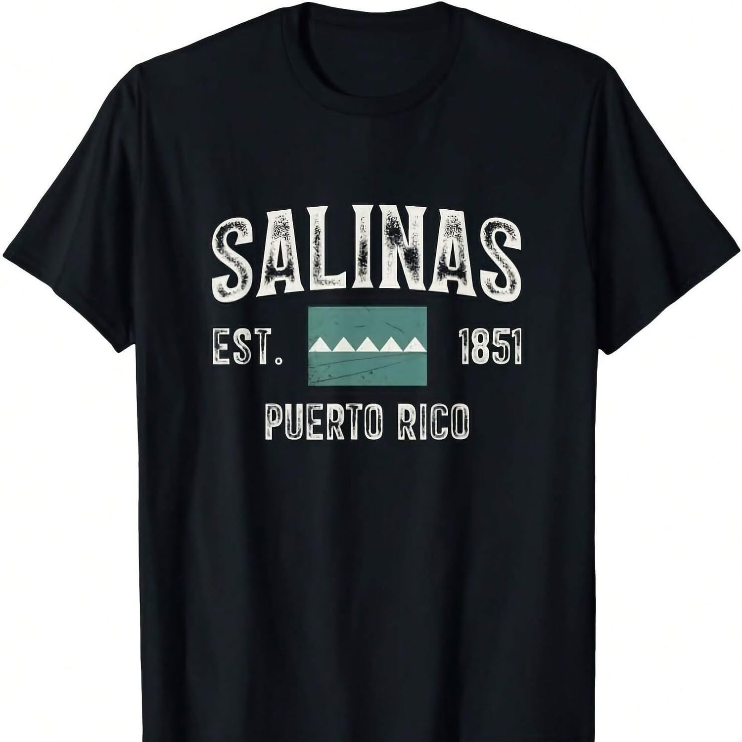 Salinas City in Puerto Rico Est 1851, Puerto Rico T-S1Hirt - Walmart.com