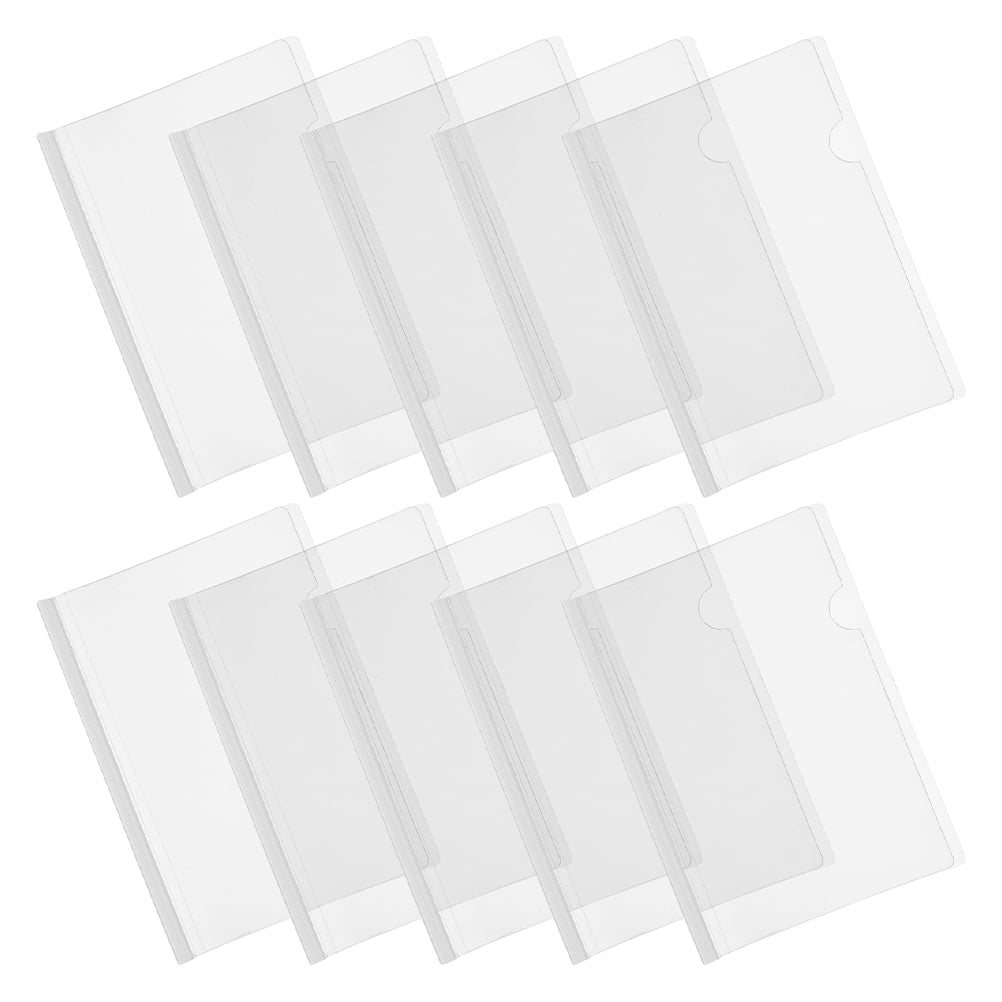 Salinist 20pcs Bookbinding Slide Bar Plastic Binders Slide Grip Binding ...