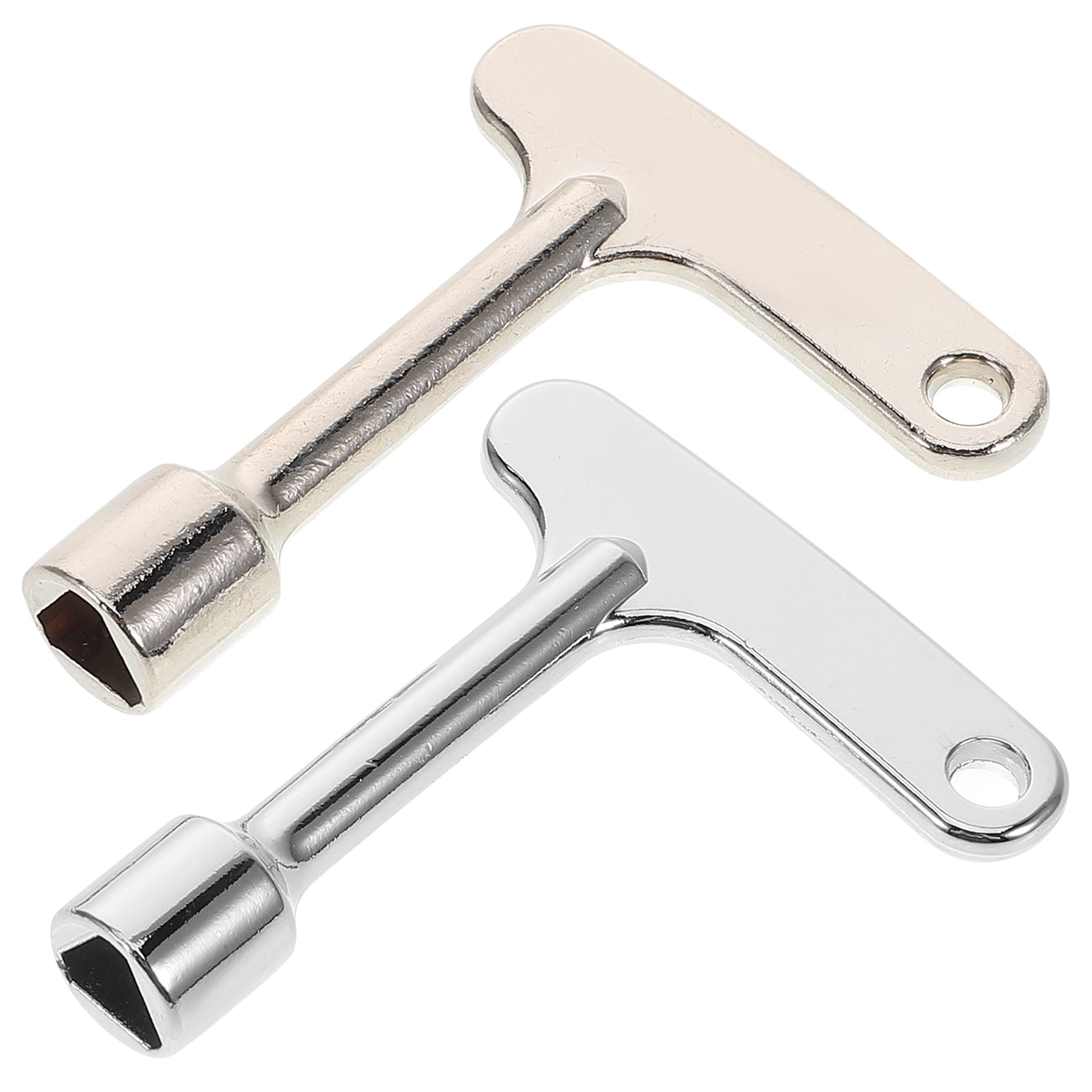 Salinist 2pcs Universal Keys Zinc Alloy L-shaped Triangle Key Set ...