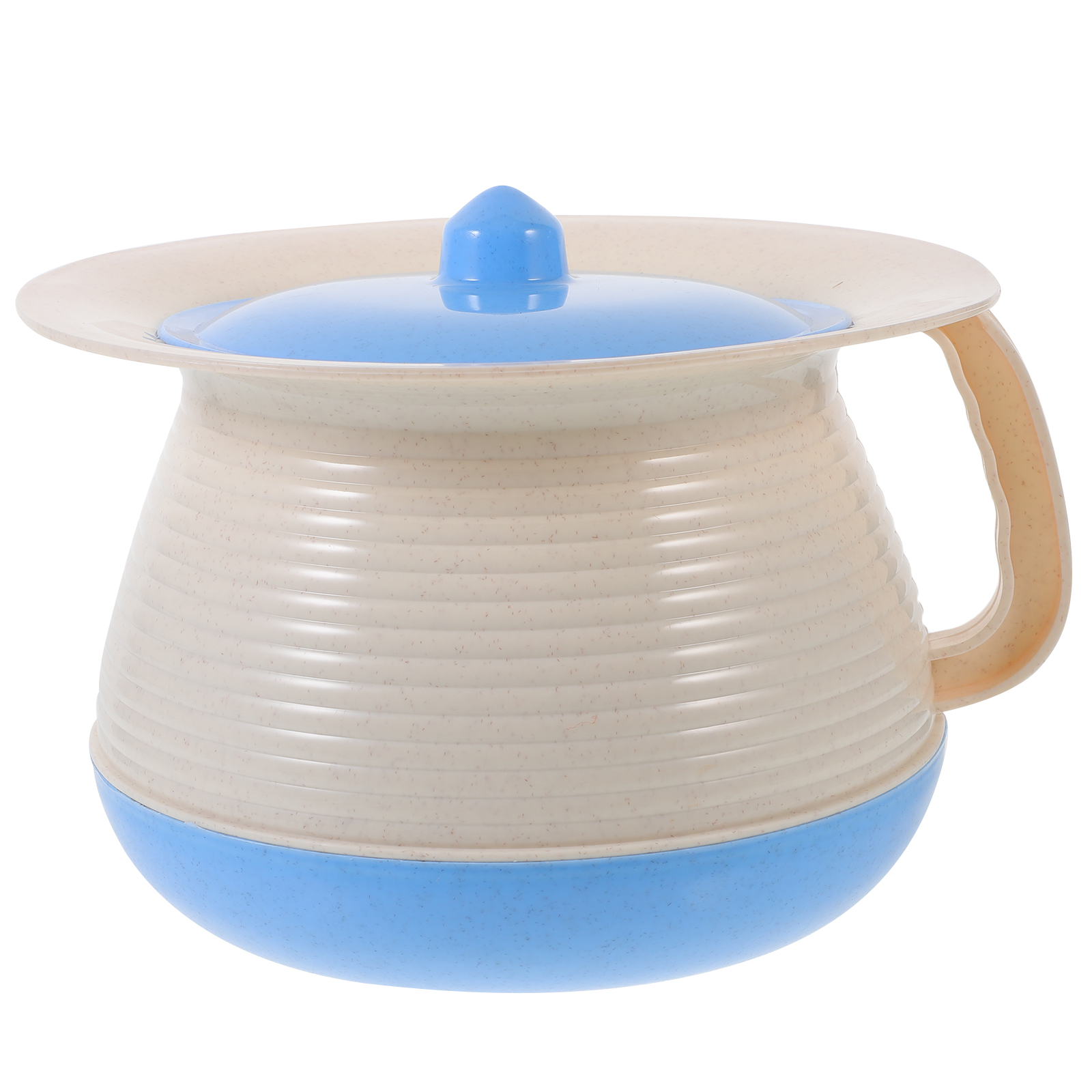 Salinist Chamber Pot Plastic Urine Bucket with Lid Portable Urinal ...