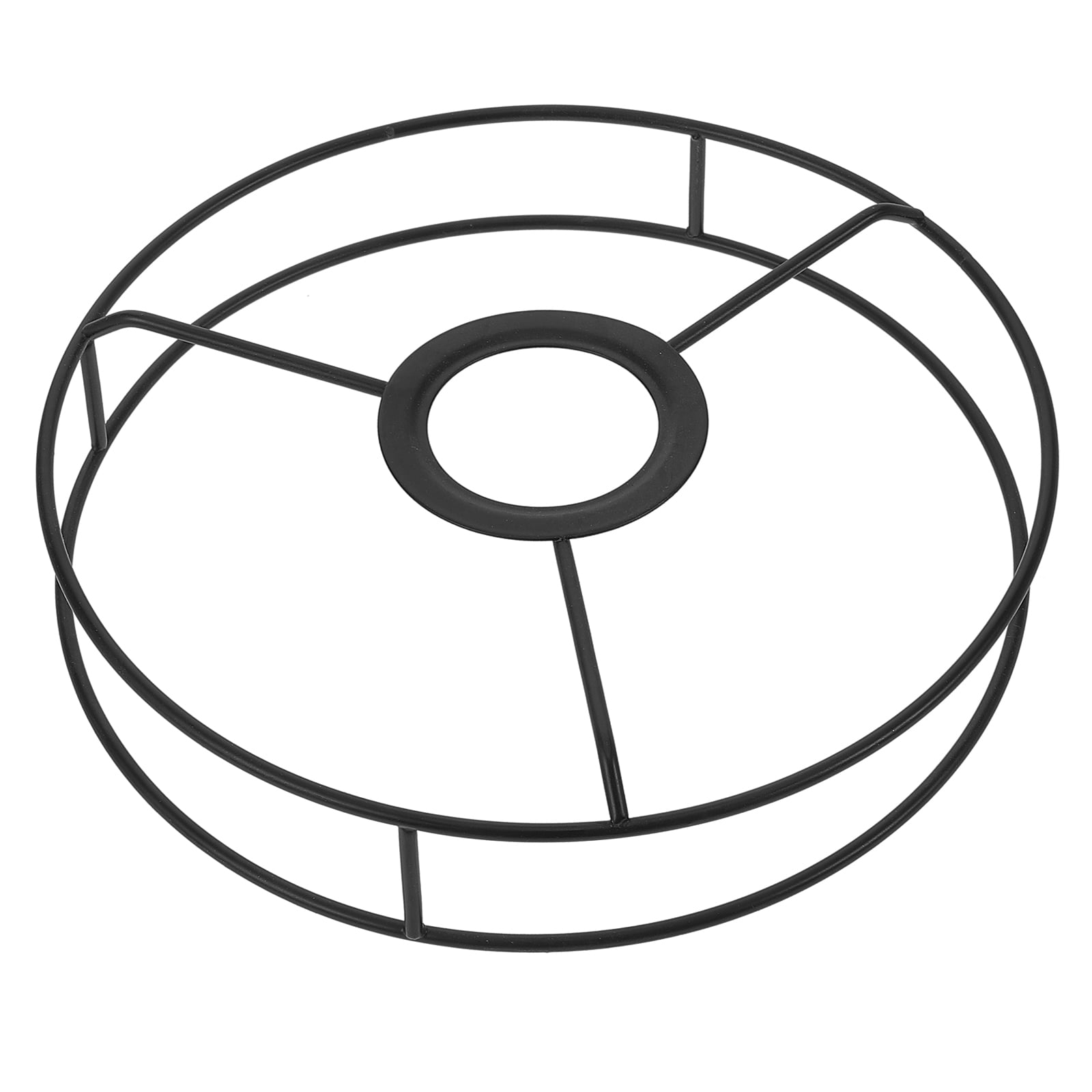 Salinist Lamp Shade Frame Round Lampshade Rack Table Lamp Shade Support ...