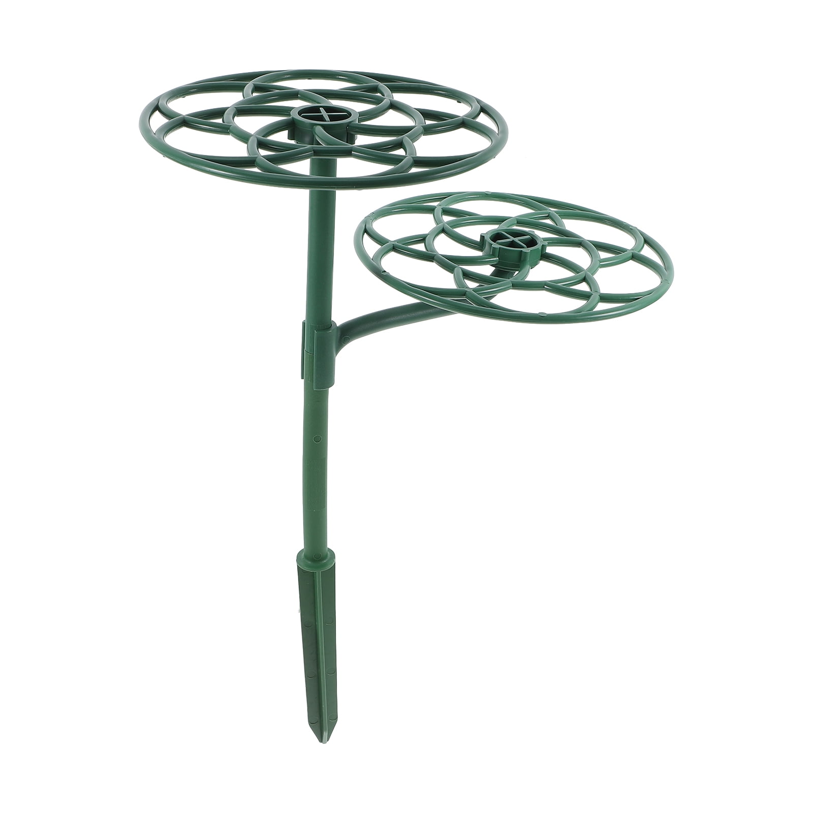 Salinist Peony Support Cage 2-Layer Plant Support Trellis Garden ...