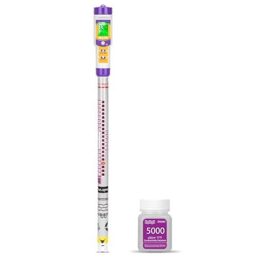 Salinity Meter | Extended Probe Pool Salt Tester | Digital Saltwater ...