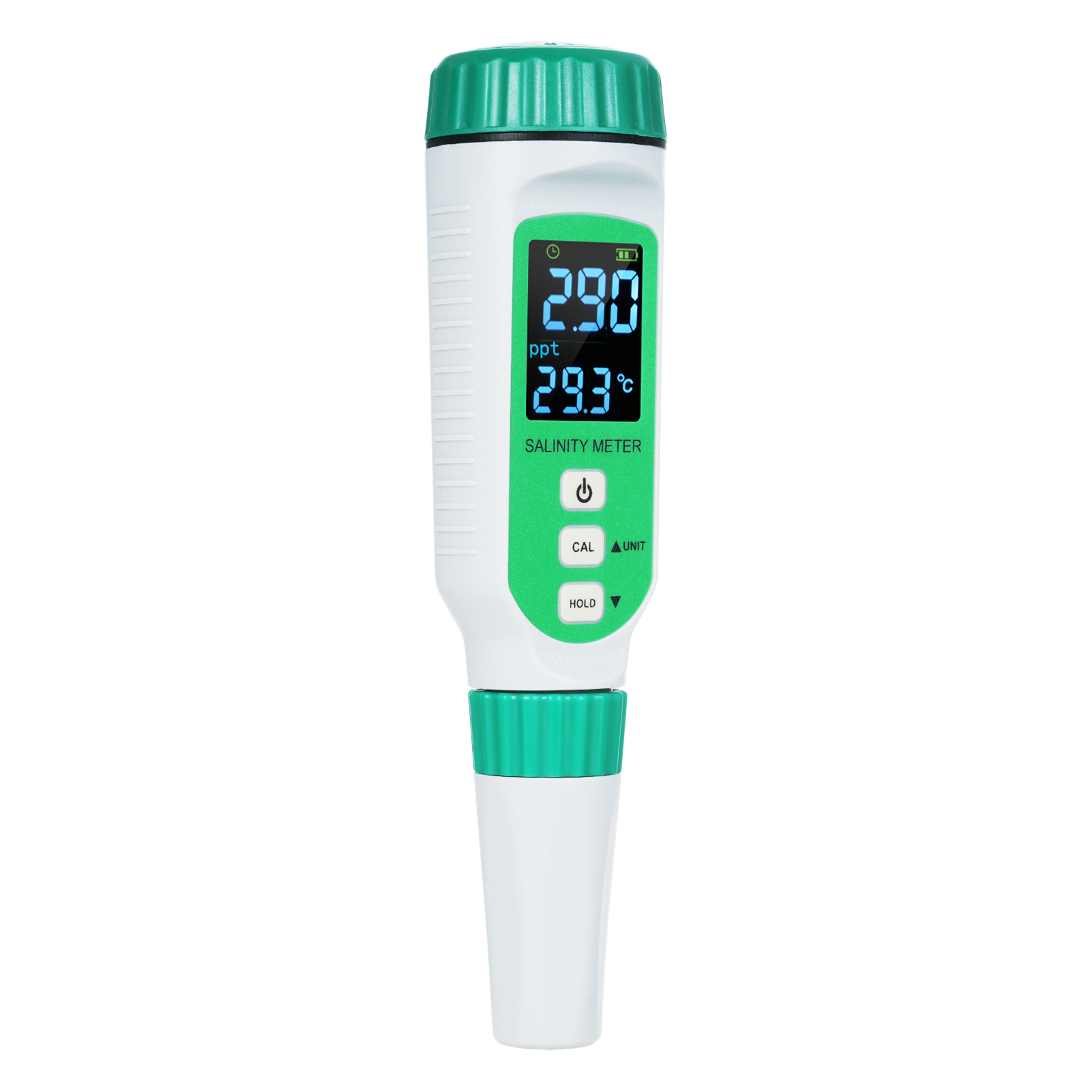 Salinometer,Screen Display 0.00ppt-9.99ppt Color Screen Display Meter ...