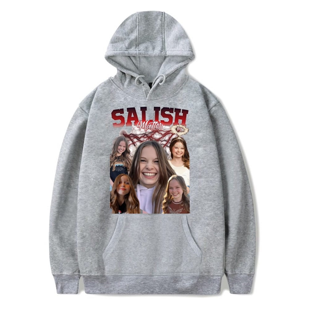 Salish Matter Merch Hoodie Casual Sweatshirt Men/women Long Sleeve ...