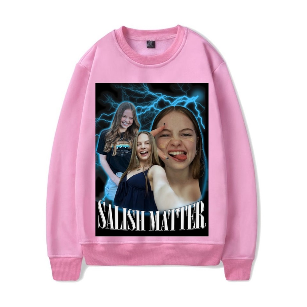 Salish Matter Merch Hoodie Long Sleeve Streetwear Women Men Hooded ...